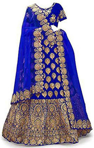 Chidiya Fab Girls Lehenga Choli Ethnic Wear Embroidered Ghagra, Choli ...
