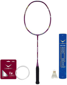 Transform Kevlar 1.0 Ace Feather one string Badminton Racket Combo Kit ...