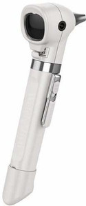 OTICA Pocket LED Fiber-Optic Otoscope with AA Battery (White) Otoscope ...
