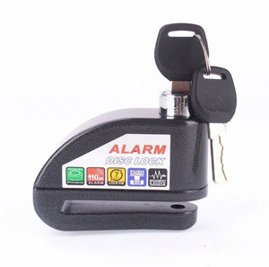 Pushcart 2 Pcs Combo Set Disc Alarm Lock Motorcycle Alarm Lock g-9585 ...