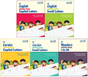 SBB Preschool Writing Book Box [set of 5 books] [ Small & Capital ...