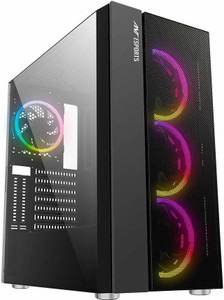 Ant Esports ICE-511MT Mid Tower Mesh Gaming Cabinet Computer Case ...