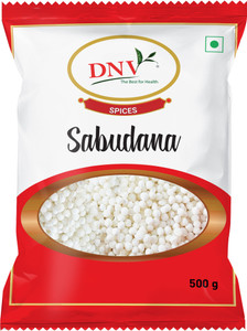 DNV Whole Bada Sabudana 500gm each | Bada Sabu Dana | Tapioca Granules ...