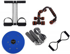 Fitnesstricks FULL BODY WORKOUT STRETCHING, AB EXERCISER & RESISTANCE ...