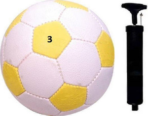 RSE 3 NUMBER YELLOW FOOTBALL WITH PUMP COMBO Football Kit - Buy RSE 3 ...