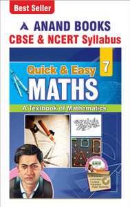 Anand Books Quick & Easy Maths 7 Mathematics Textbook For Class 7th ...