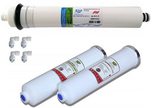 PI PURE Hi-Tech RO 75 GPD RO Dry Membrane with Post- Carbon Filter and ...