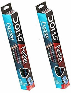 Flipkart.com | DOMS Fusion X-tra Super Dark Pencils (Set of 4 Packets ...
