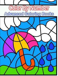 Color By Number Advanced Coloring Books: Buy Color By Number Advanced ...
