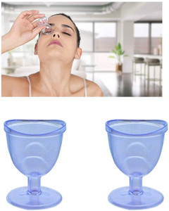 CRAZYGOL Pack of 2 Plastic 2 Plastic Transparent Non Toxic Plastic Eye ...