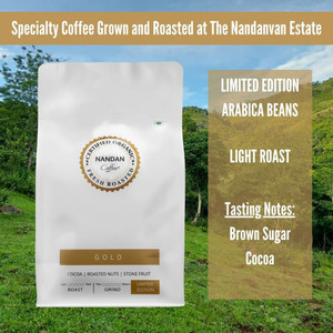 Nandan Coffee Organic Gold Coffee Light Roast & Ground Coffee Price in ...