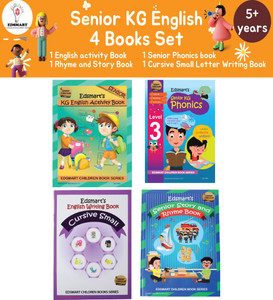 Senior KG English Book ( Activity Book, Phonics Level 3, Cursive Small ...