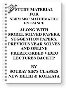 Study Material On Nbhm Msc Mathematics Entrance [ Pack Of 5 Books ...