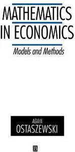 Mathematics in Economics: Buy Mathematics in Economics by Ostaszewski ...