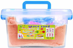 JANCOM Natural Kinetic Sand Kit for Kids Activity Toys, Craft Art Soft ...