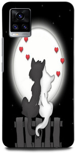 INTELLIZE Back Cover for ViVO V20 Pro 2018 CAT, CUTE CATE, CAT LOVE ...