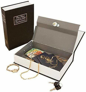 SWISS WONDER Portable Stainless Steel Hidden Mini Safe Jewellery Box ...