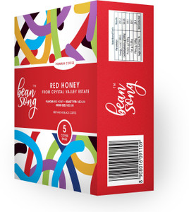 BEAN SONG Red Honey Single Estate Coffee Drip Bags (5 Easy Pours) Roast ...