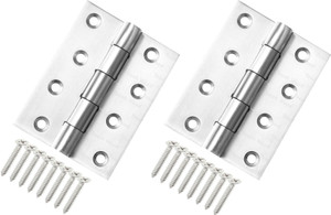 touch wood PREMIUM QUALITY WINDOW HINGES (4 INCHX10 GAUGE ) Pack of 2 ...