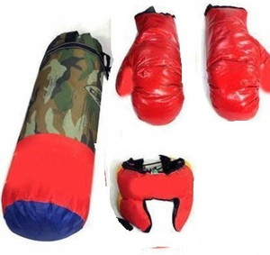 Aao je Kids Toy Boxing Kit With No.1 2 Gloves and 1 Head guard For Kids ...