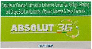 Pharmed Absolute 3G Capsules Price in India - Buy Pharmed Absolute 3G ...