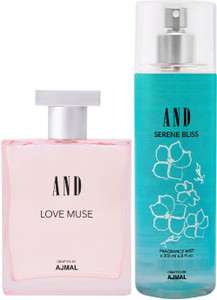 AND Love Muse EDP 100ML & Serene Bliss Body Mist 200ML For Women Price ...