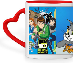 nik city store Superb unbreakable coffee mug Ben10,Tom and Mickey Mouse ...