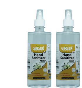 GINGER 80% Ethyl Alcohol Disinfectant Hand Liquid Sanitizer Mist Spray ...
