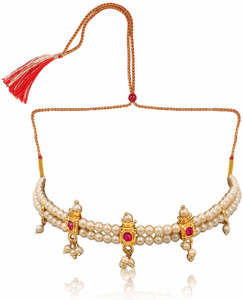 Karishma Kreations Traditional Tanmani Necklace Maharashtrian jewellery ...