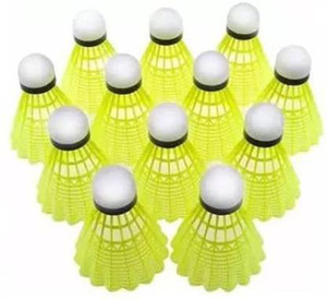 SBR Sports 'Badminton Shuttlecock Pack of 10 Nylon Shuttle Cock Nylon ...