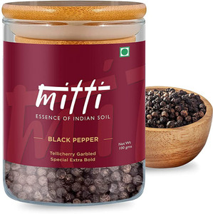 Mitti Black Pepper Bottle (Kali Mirch) - 100g Price in India - Buy ...