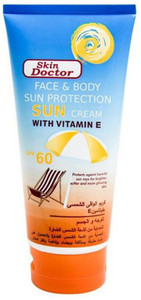 SKIN DOCTOR Sunscreen - SPF 50 PA++++ Face & Body Sun Protection Cream ...