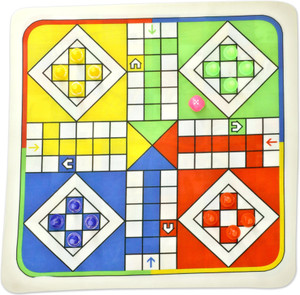MKDYNASTY Ludo With Snack & Ladders Games Board Game Accessories - Ludo ...