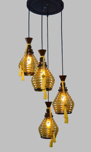 Prop It Up Pendant Light GOLDEN GLASS adjustable 4-Lights Hanging for ...