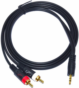 ULTRABYTES TV-out Cable Audio Video 2RCA Stereo Cables with 3.5mm Aux ...