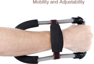 Fitnesstricks Wrist Arm Power Adjustable Forearm Force Flexor Strength ...
