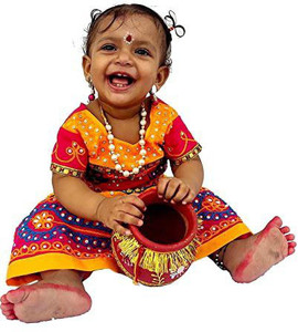 Fashion Point radha rani Kids Costume Wear Price in India - Buy Fashion ...