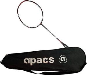 apacs Feather Weight 100 Black, Red Unstrung Badminton Racquet - Buy ...