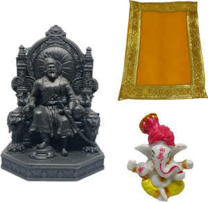 Chakor Creation Chhatrapati Shivaji Maharaj, Lord Ganesha Statue Idol ...