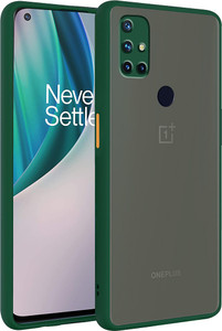 SBSPROTECTION Back Cover for OnePlus Nord N10 5G Matte Finish Smoke ...