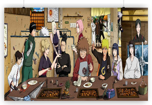 Konoha for wall decoration Paper Print - Animation & Cartoons posters ...