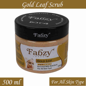 fabzy London Gold Leaf Scrub - 500 ml Scrub - Price in India, Buy fabzy ...