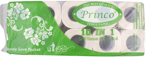 PRINCO soft Toilet Paper Roll Pack of 10 Toilet Paper Roll Price in ...