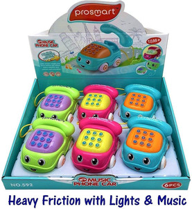 Tickety Multi-Functional Pull Along Musical Phone Car Toy , Cell Phone ...