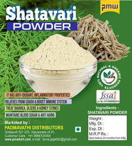 PMW Satavar - Shatavari POWDER - Price in India - Buy PMW Satavar ...