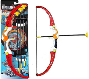 ZHASK Kids Archery Bow and Arrow Toy Set with Target Board Outdoor ...