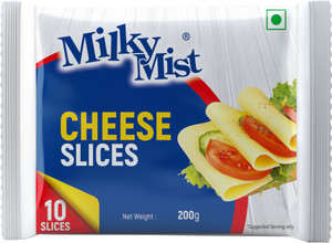 Milky Mist Plain Processed cheese Slices Price in India - Buy Milky ...