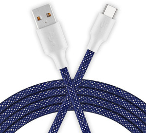 ZINUX USB Type C Cable 2 A 1.2 m copper braiding Unbreakable Braided ...