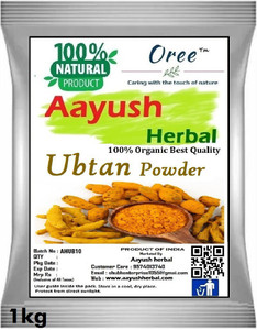 Aayush Herbal Ubtan Powder 100% NATURAL for Skin Whitening and Glowing ...