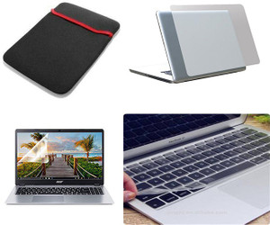 SDM 4 in1 Combo - Transparent Laptop Skin Stickers, Screen Guard, Key ...